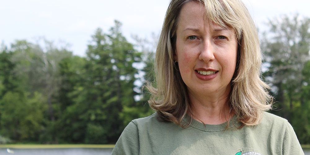 ABCA Aquatic Biologist Kari Jean. She has visited sites of fish die ...